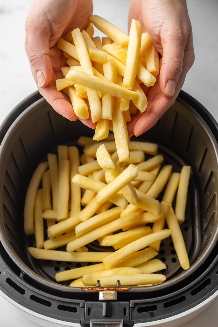 Air Fryer Frozen French Fries – Crispy & Easy in 10 Minutes!