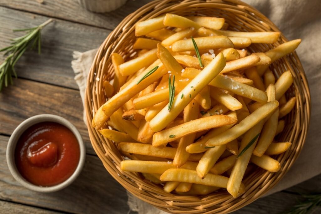 Air Fryer Frozen French Fries – Crispy & Easy in 10 Minutes!