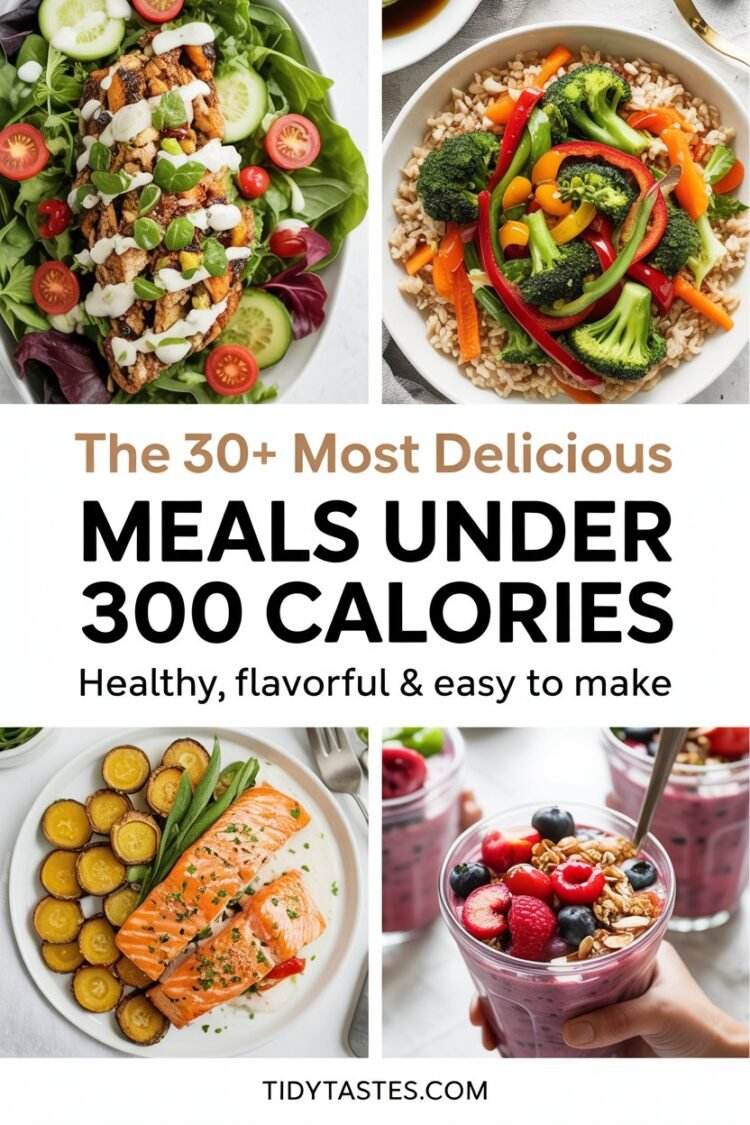 The 30+ Most Delicious Meals Under 300 Calories - Tidy Tastes