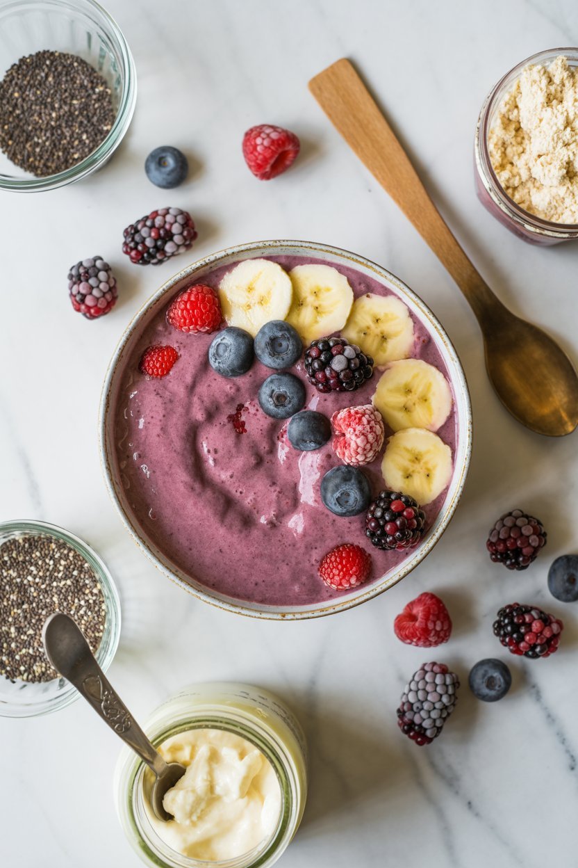 How to Make a Super Thick Smoothie Bowl for Weight Loss - Tidy Tastes